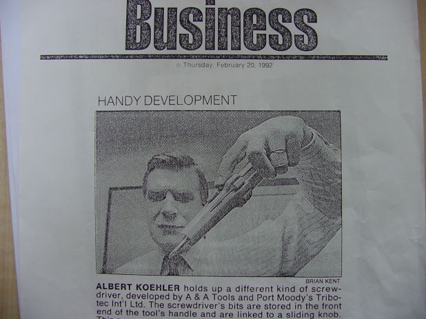 Albert Koehler » ABOUT DR. ALBERT KOEHLER, P.Eng.